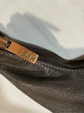 The Sak | Bags | The Sak Collective Dark Brown Leather Hobo Bag Wchain ...